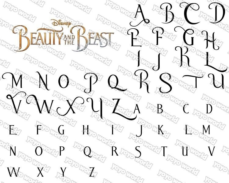Disney Princess Font