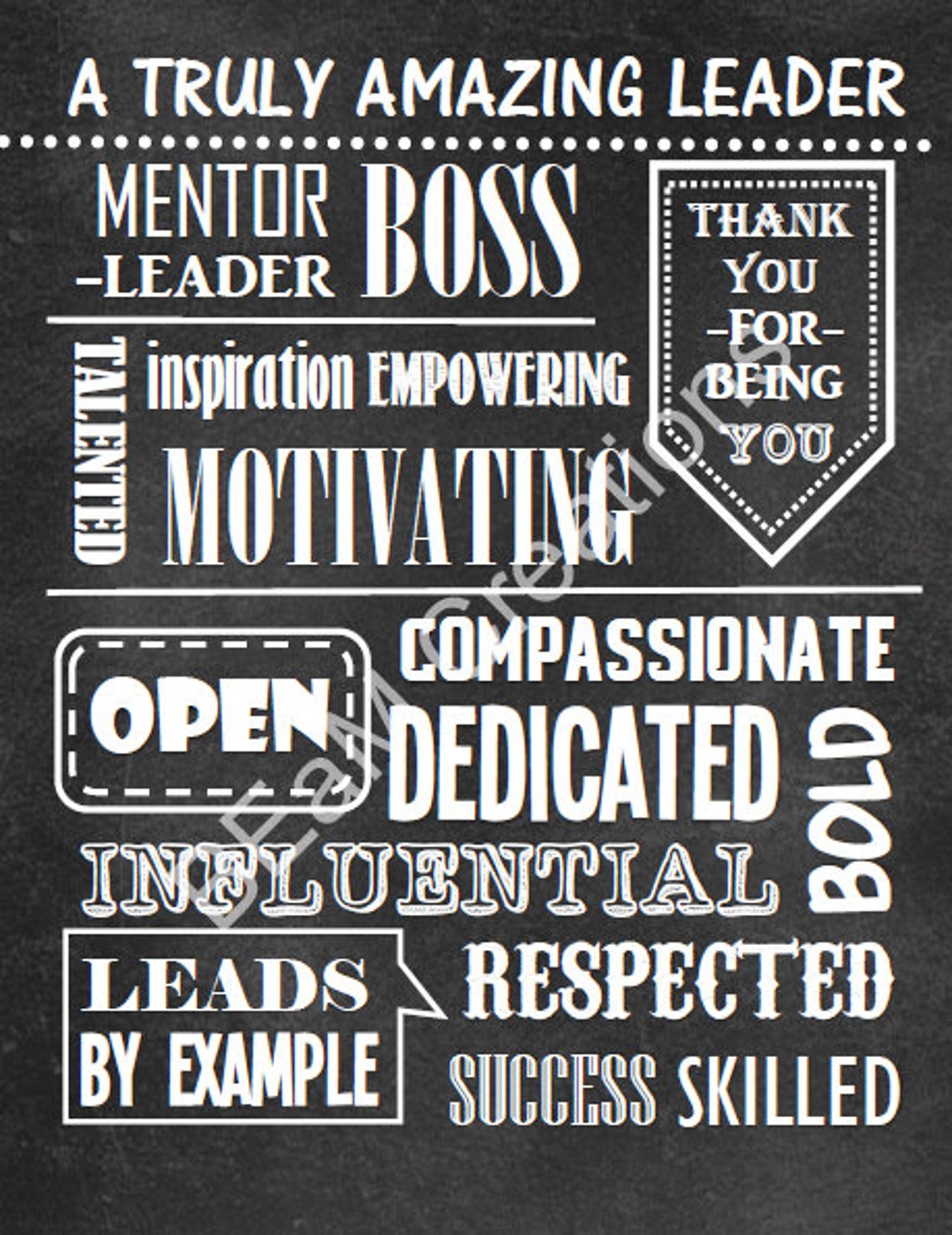 Boss Appreciation Sign, Boss's Day, Boss Printable, Gift, Christmas ...