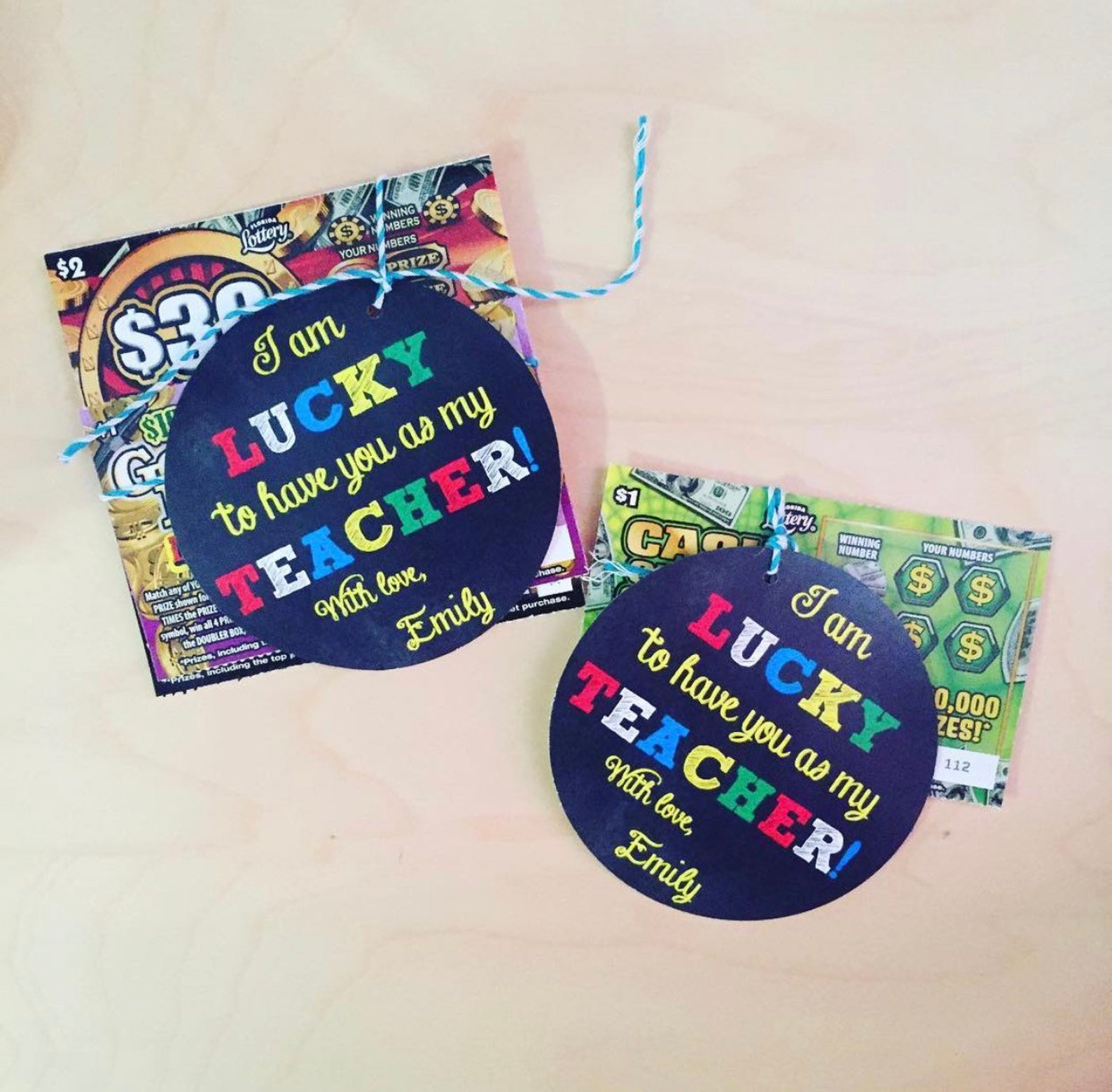 I Am LUCKY to Have You as My Teacher! - Etsy