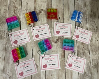 Pop It BACK TO SCHOOL, Fidget Poppin for Boys Girls Kids, Class ...