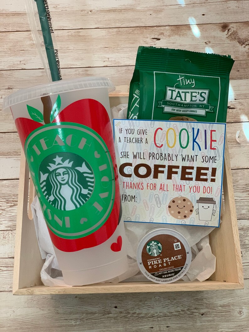 If You Give a Teacher a Cookie, She Will Probably Want Some Coffee! - Etsy