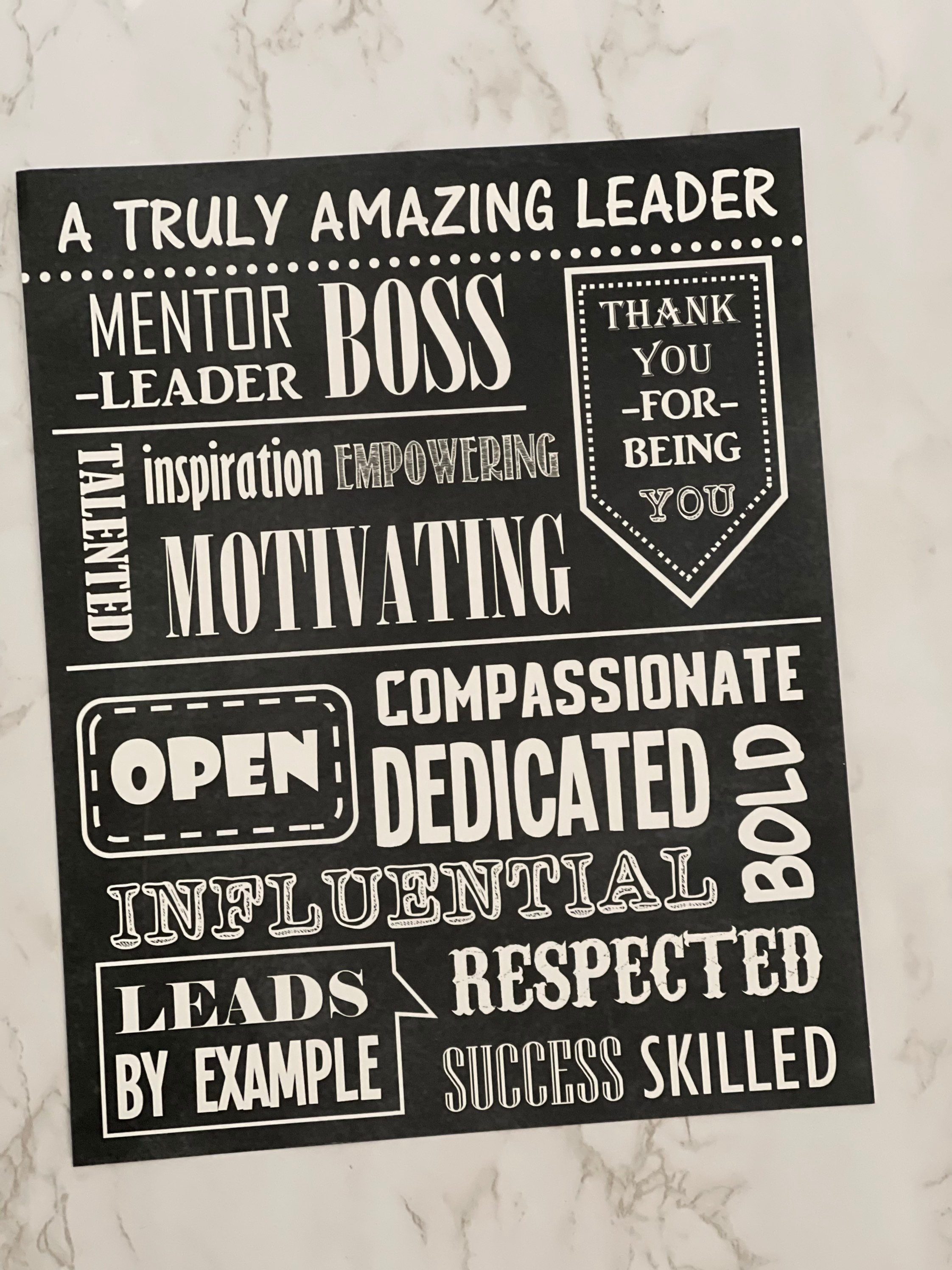Boss Appreciation Sign, Boss's Day, Boss Printable, Gift, Christmas ...