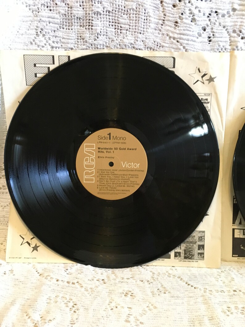 Elvis Presley 4 Record Album Boxed Set - Etsy