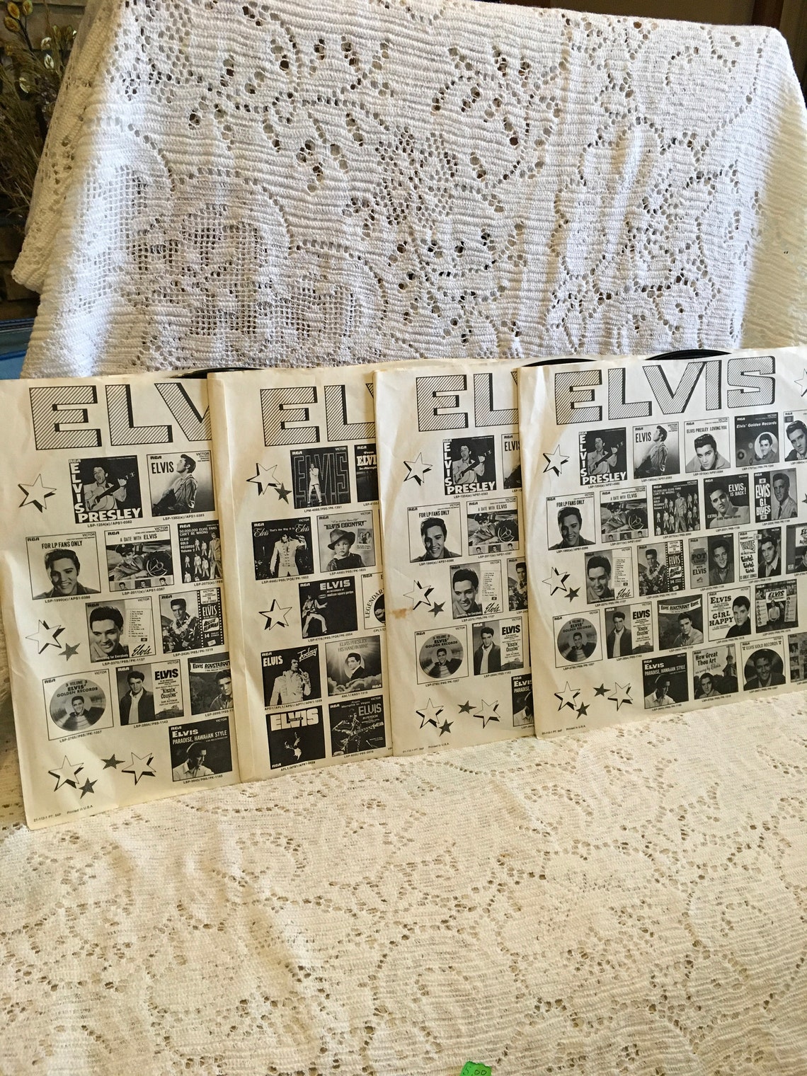 Elvis Presley 4 Record Album Boxed Set - Etsy