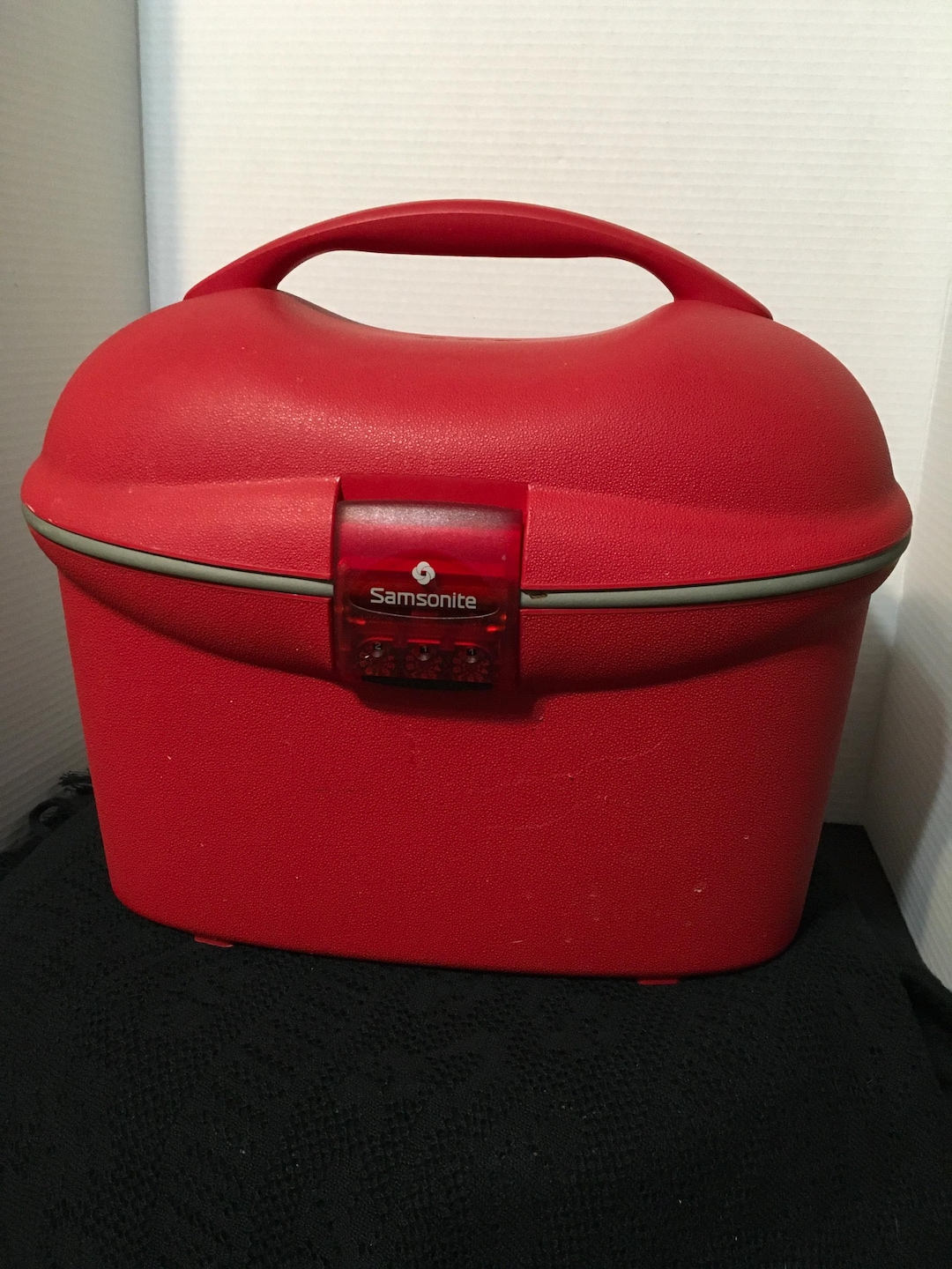 1990s Red Samsonite Travel Case - Etsy