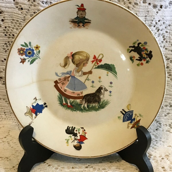 Nursery Rhyme Plate - Etsy