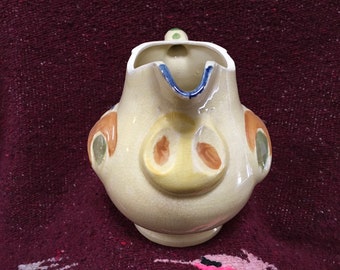 Handpainted Japanese Ceramic Pitcher - Etsy