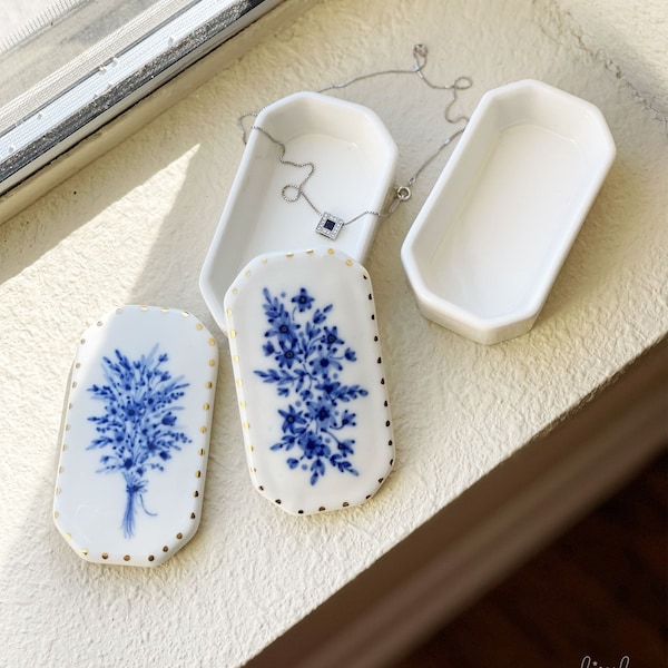 Ceramic Jewelry Box - Etsy
