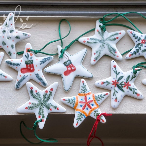 Hand Painted Star - Etsy