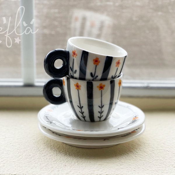 Espresso Cups Set - Etsy