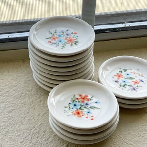 Multicolor Floral Mini Circle Plate - Etsy