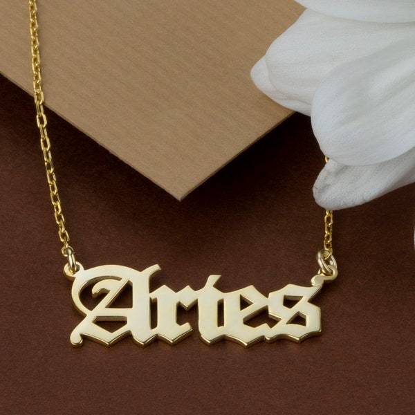 Aries Necklace - Etsy