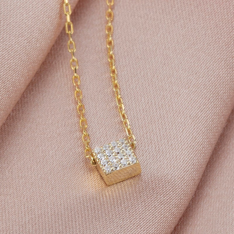 Dainty Gold Necklace - Etsy