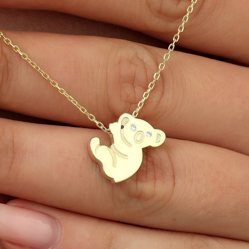 Koala Necklace - Etsy