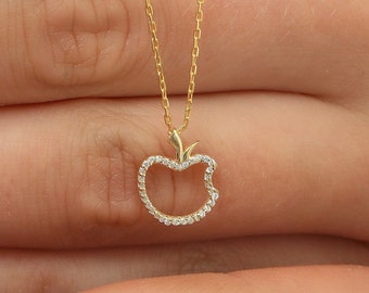 Apple Pendant - Etsy