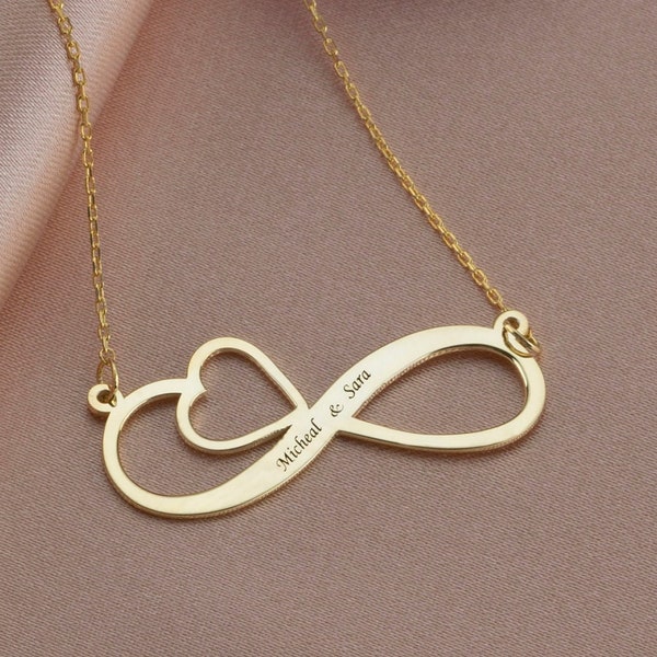 Infinity Necklace - Etsy