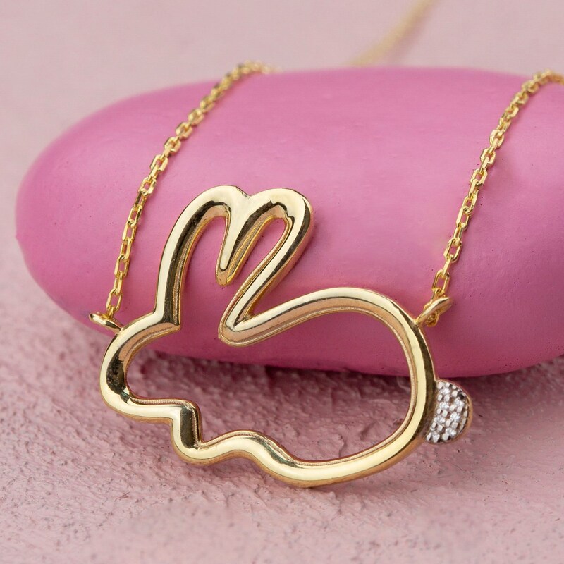 Easter Bunny Jewelry - Etsy