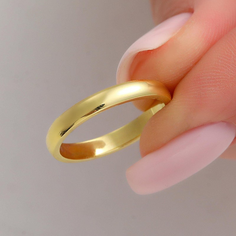 3mm Wedding Band - Etsy