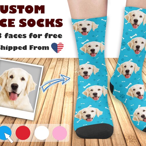 Custom Face Socks for Couple Personalized Socks With Photo - Etsy