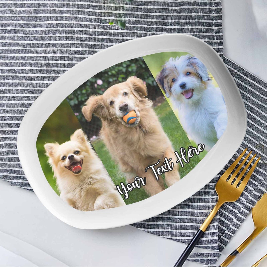 Customized Plate With Photo, Custom Photo on Plate, Custom Pet Plate ...