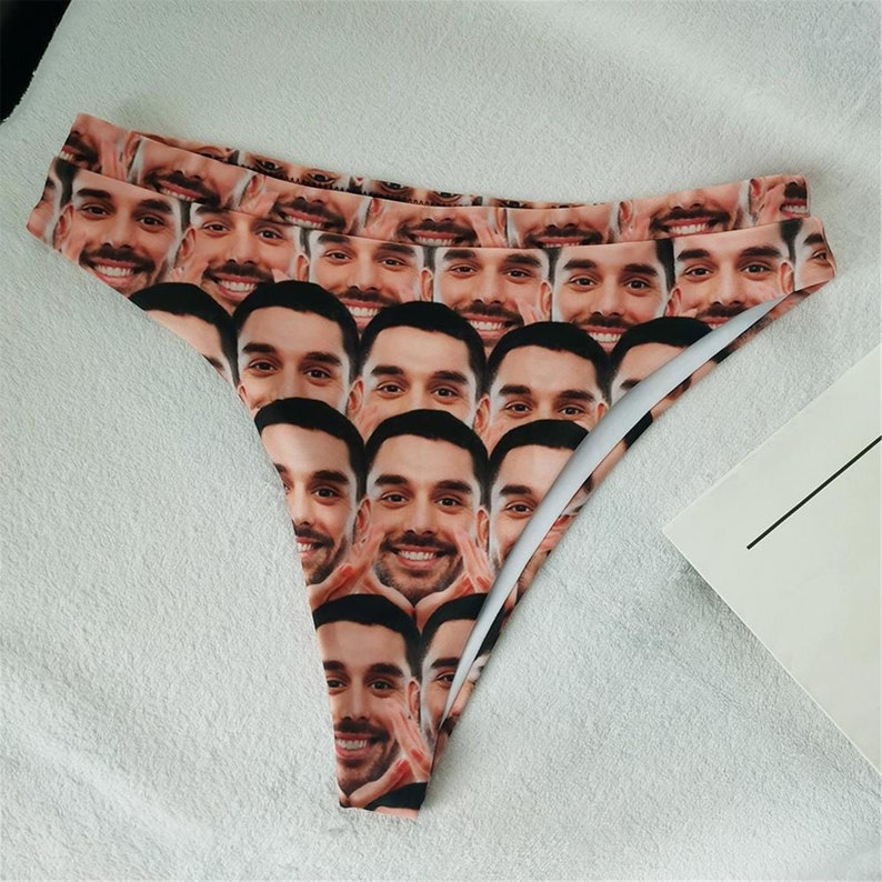Custom Face Bikini Swimsuit, Personalized Photo Bathing Suit - Etsy