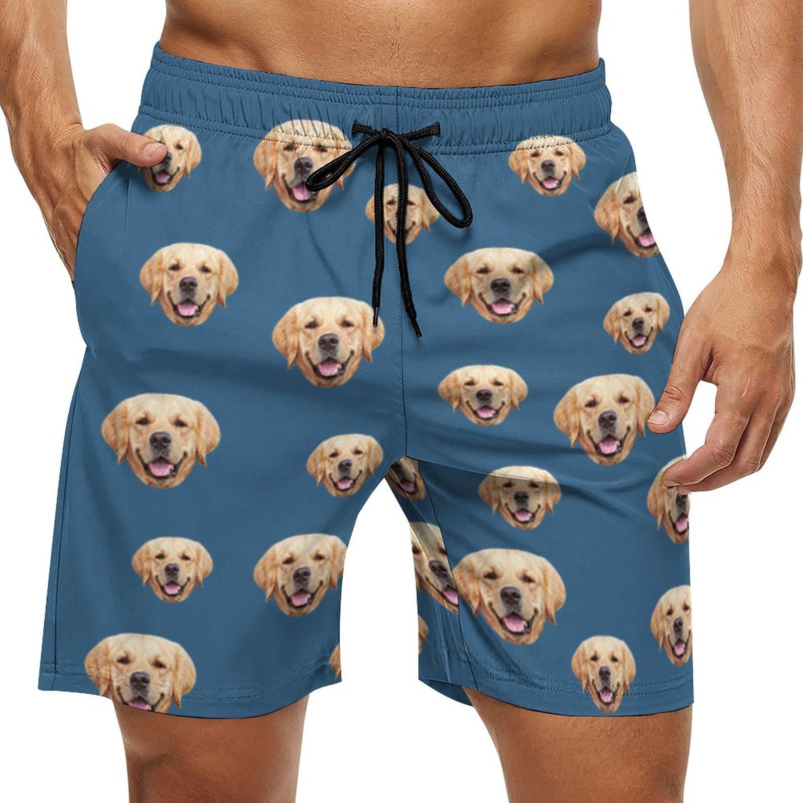 Custom Swim Shorts With Dog Face Personalized Pet Photo - Etsy Australia