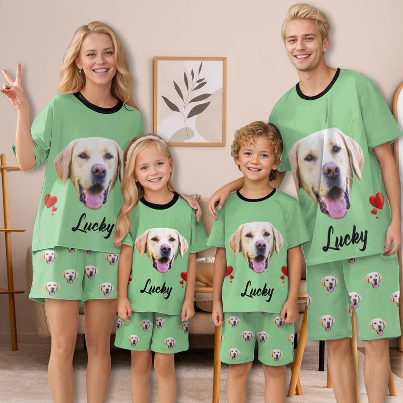 Custom Print Pajamas - Etsy Australia