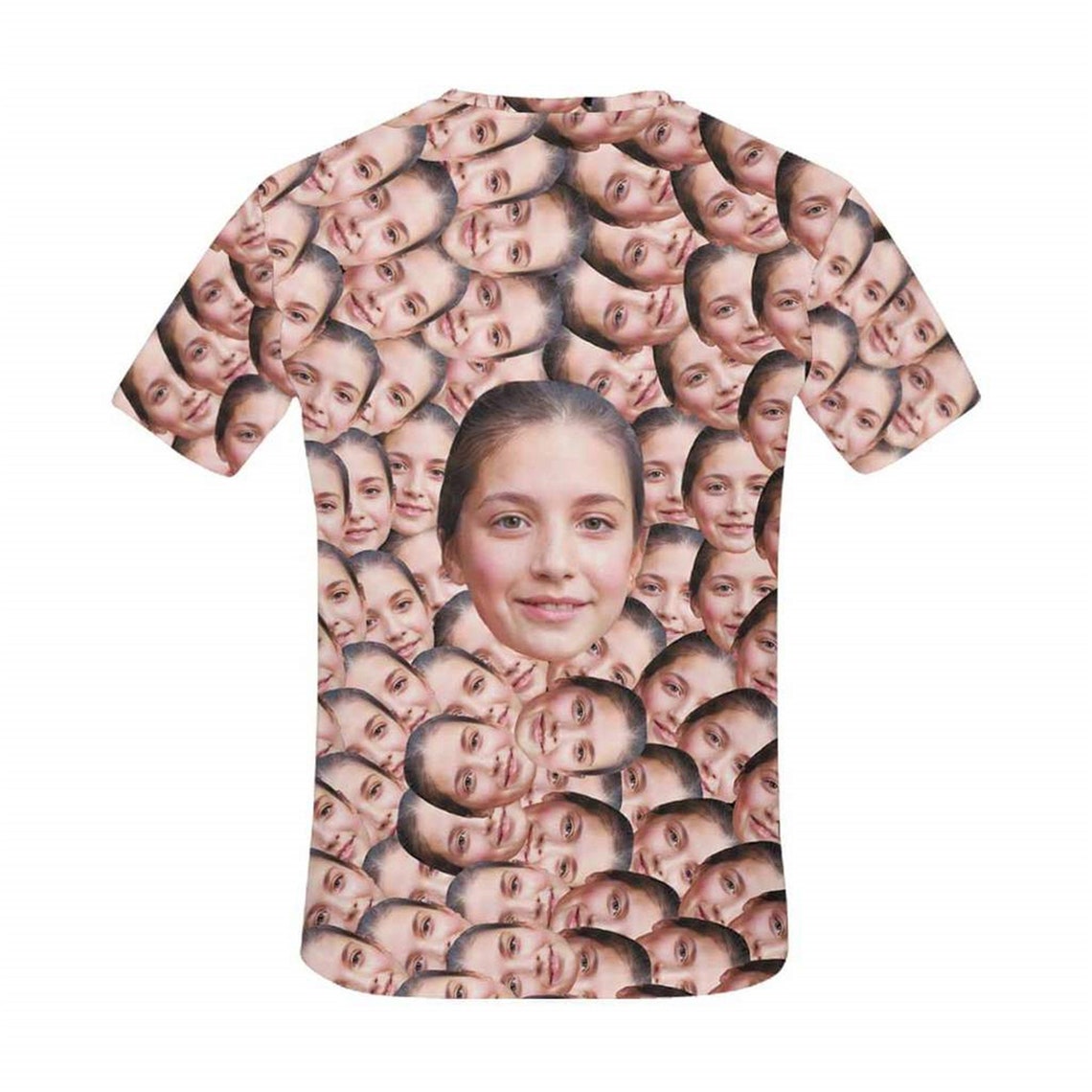 Custom Face T-shirt Made in USA Personalized Shirts With - Etsy