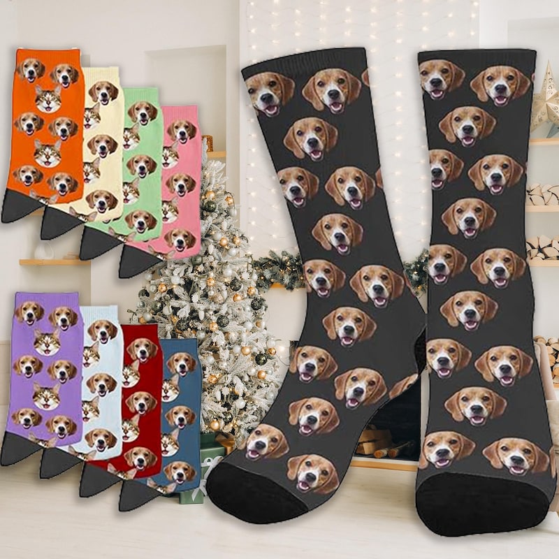 Photo Socks - Etsy
