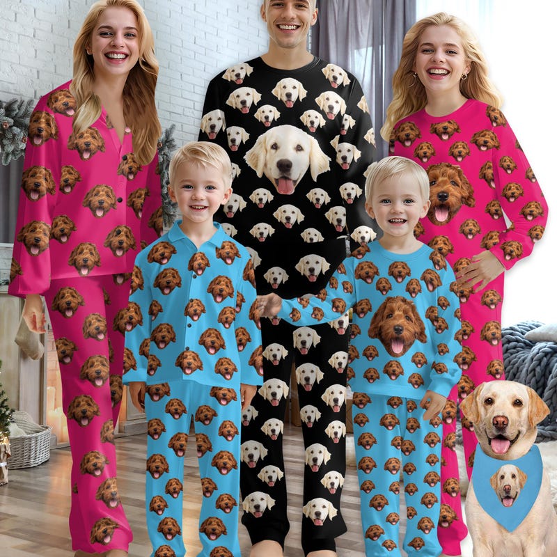 Christmas Pyjamas Pajamas - Etsy