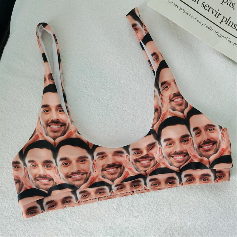 Custom Face Bikini Swimsuit Personalized Photo Swimwear | Etsy