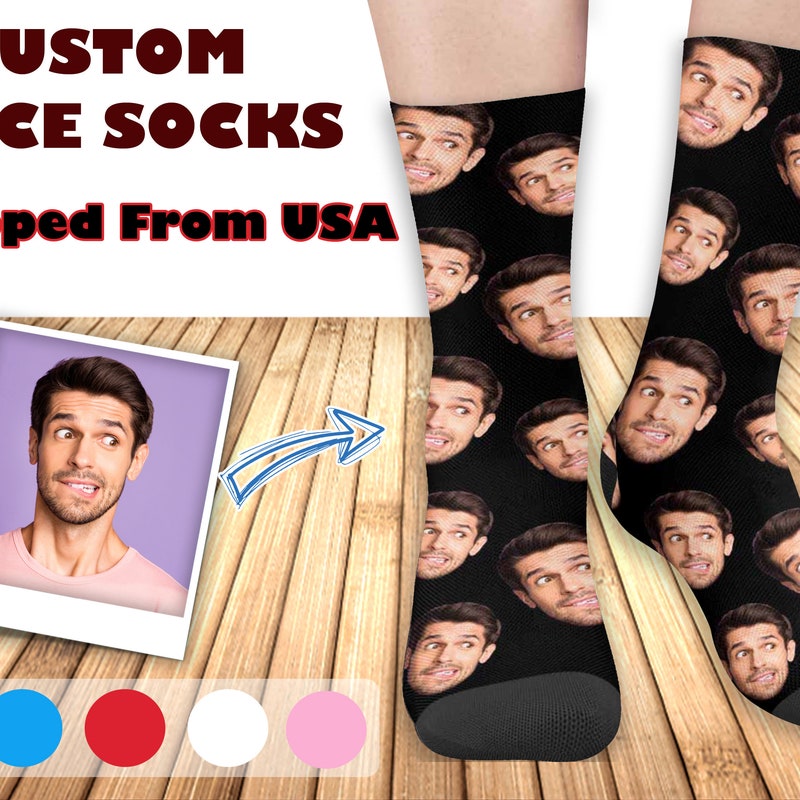 Personalized Socks - Etsy