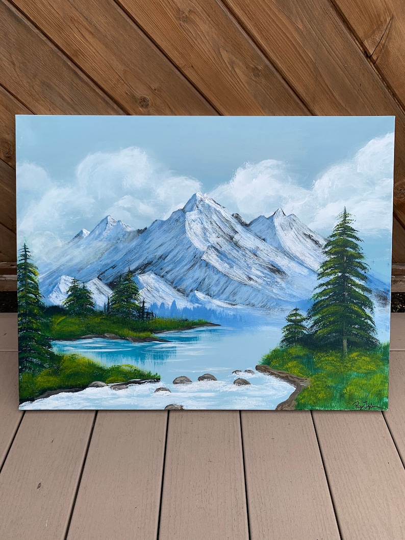 Spring Landscape - Etsy