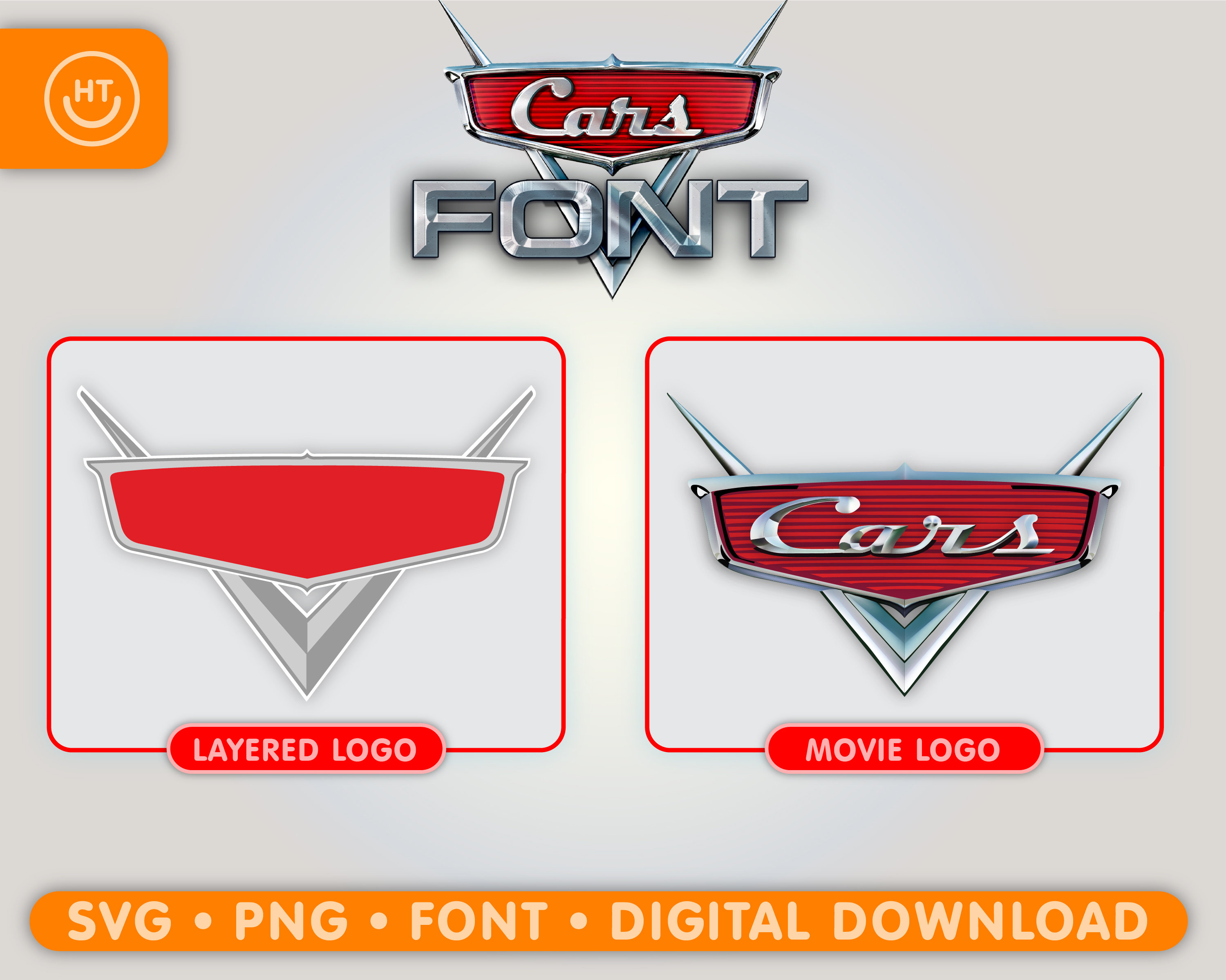 Cars Movie Logo Font