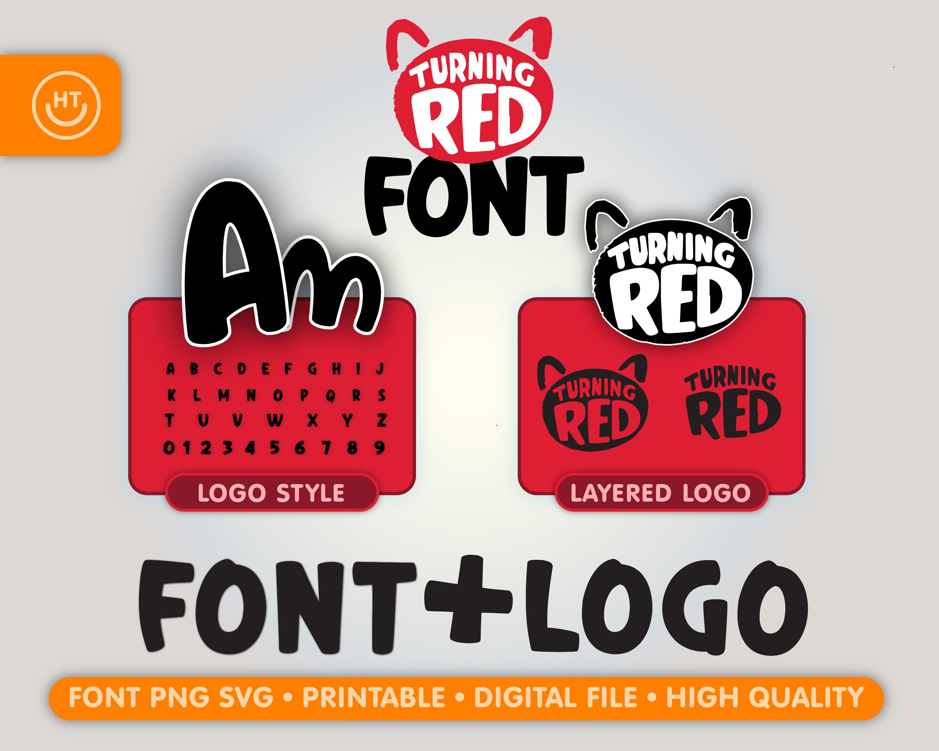 Red Clipart Letters