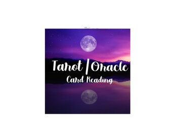 Oracle Card or A Tarot Card Reading - Etsy
