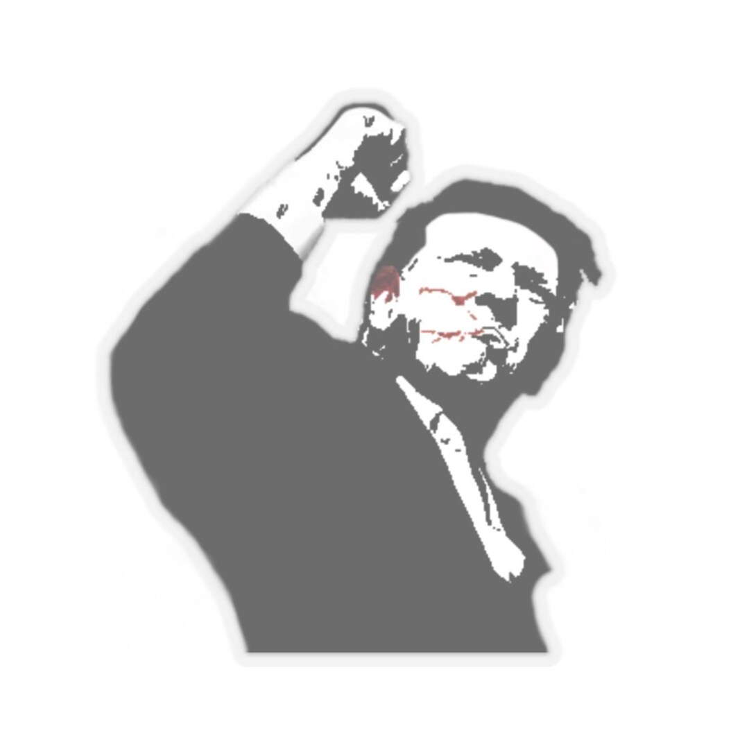 Trump Assassination Attempt Stickers - Etsy