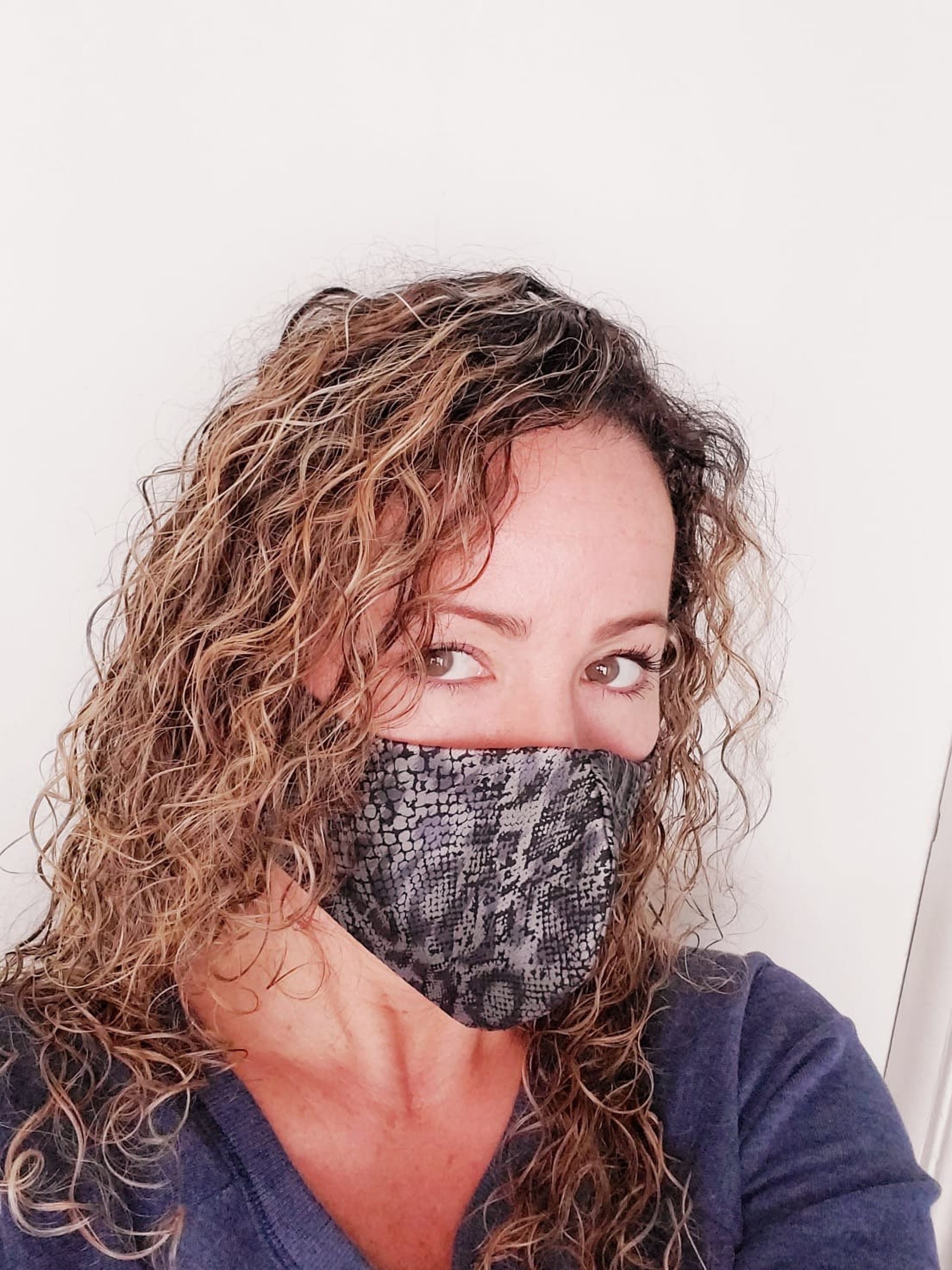 COATED COBRA Face Mask 100%cotton, Waterproof, Reusable, Washable, Long ...