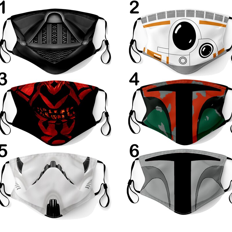 Starwars Mask - Etsy