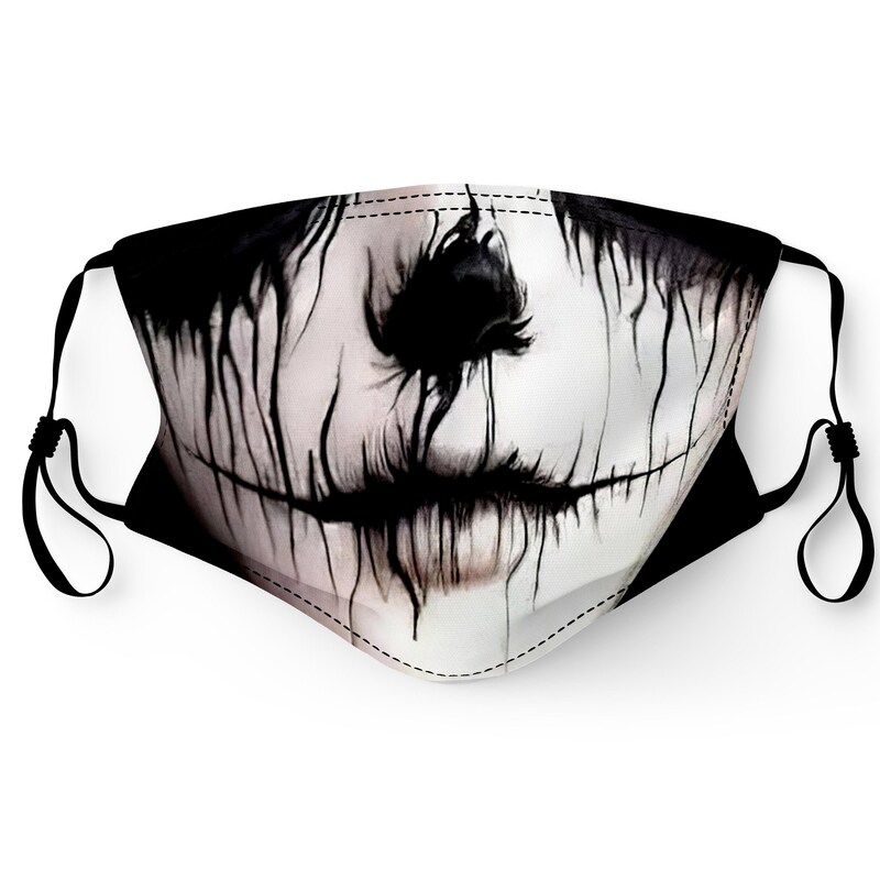 Goth Face Mask - Etsy