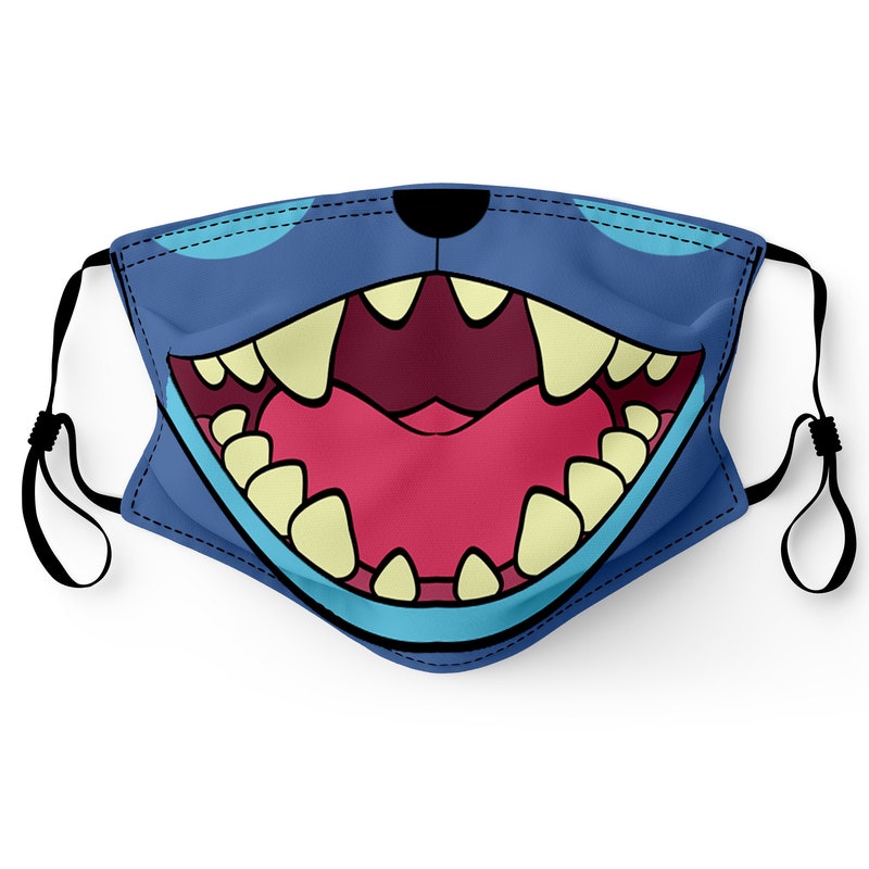Stitch Face Mask Clipart - Etsy