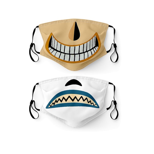 Skeleton Face Mask - Etsy