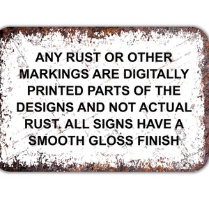 Hippity Hoppity Get off My Property Vintage Metal No Trespassing Sign ...