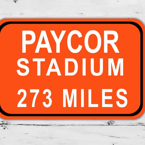 Distance Sign - Etsy