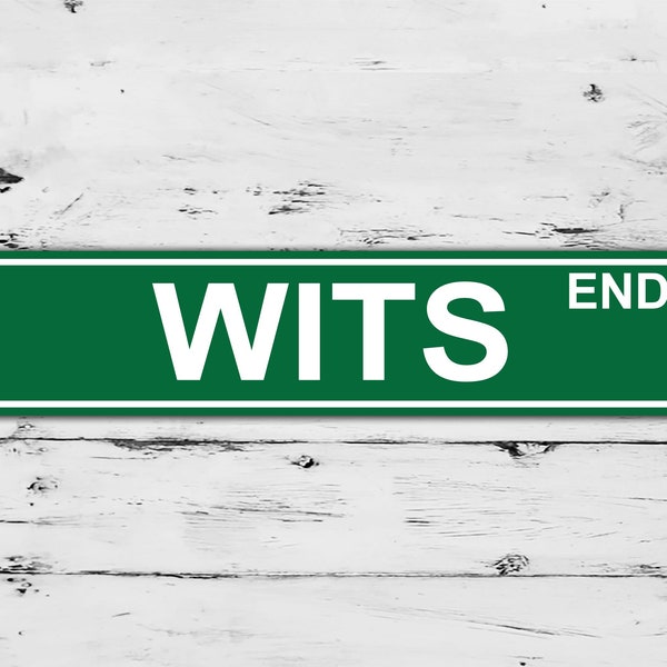 Wits End Sign - Etsy