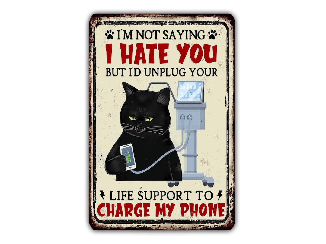 I'm Not Saying I Hate You but I'd Unplug Your Life Support to Charge My ...