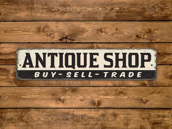 Antique Sale Sign