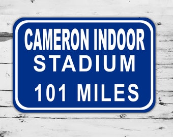 Custom Allegiant Stadium Sign Las Vegas Raiders Distance Miles Football ...