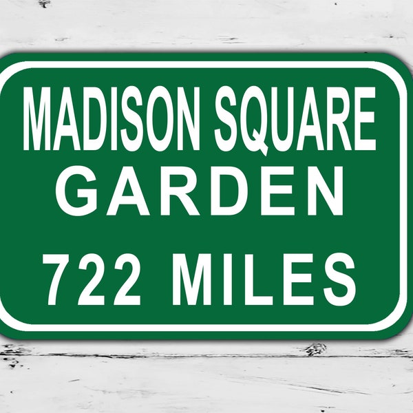 Madison Square Garden Sign - Etsy