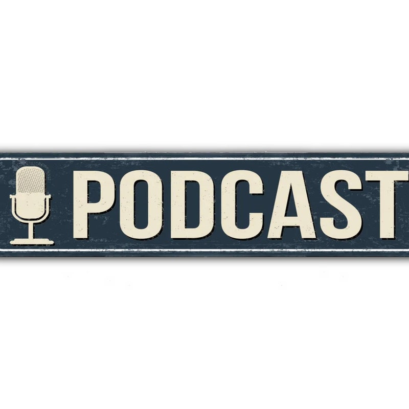 Custom Podcast Sign - Etsy